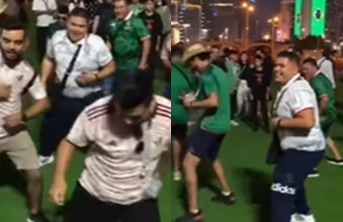 Mexicanos se organizan y bailan 'Payaso de rodeo' en la Copa del Mundo ... Mexicanos se organizan y bailan 'Payaso de rodeo' en la Copa del Mundo ...