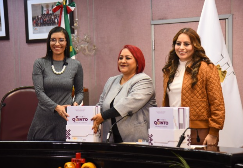 Entregan Al Congreso El 5° Informe De Gobierno De Cuitláhuac García